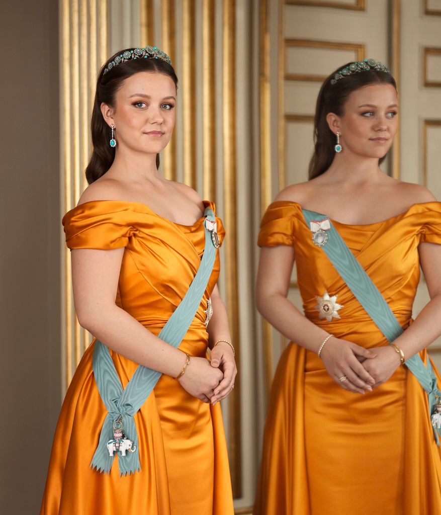 Isabella de Dinamarca cumple 18 años vestida de gala y estrenando tiara ...