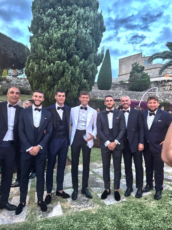 La impresionante boda de Marcos Llorente y Paddy Noarbe en un castillo ...
