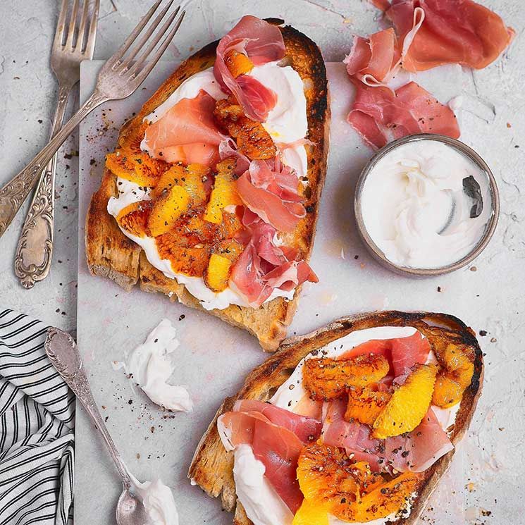 20 tostas deliciosas para desayunar, comer o cenar