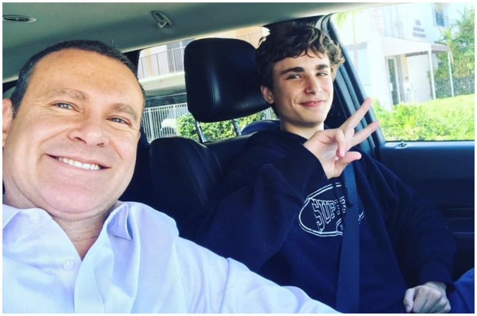 Alex, el hijo de Alan Tacher, está enorme y... ¡ya rebasó a su papá ...