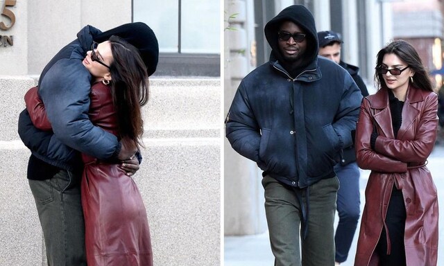 Emily Ratajkowski y Stéphane Bak: paseo por Nueva York