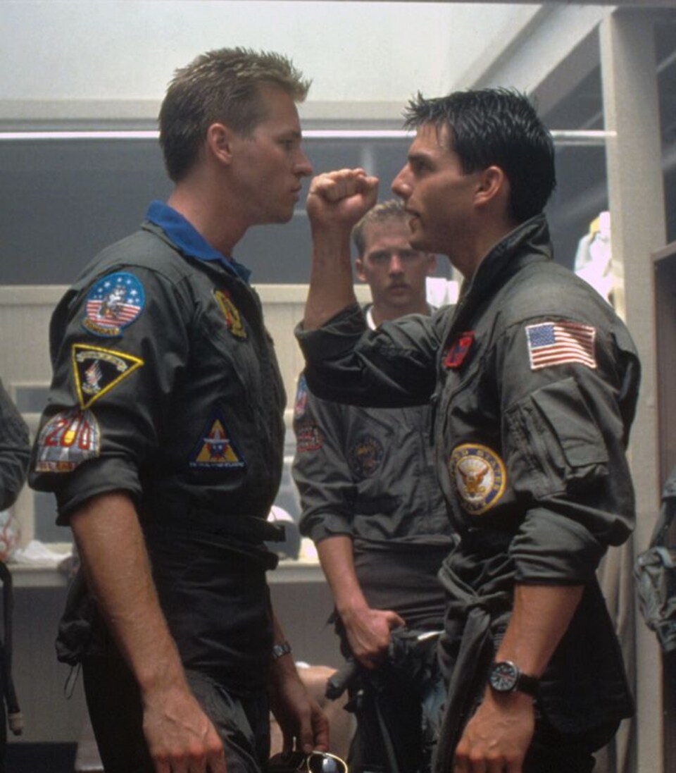 El mensaje de despedida de Tom Cruise a Val Kilmer, su eterno rival en ...