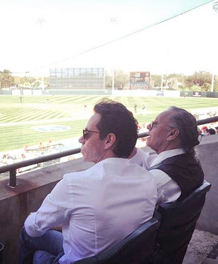 Don Felipe Muñiz, padre de Marc Anthony:"Mi hijo es mi felicidad" | ¡HOLA!