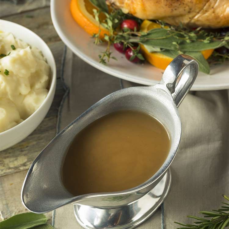 Salsa gravy, una de las mejores para tomar con carnes