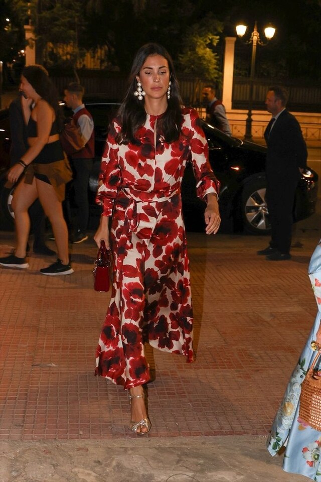 La reina Sofía, junto a sus hijas y sus nietos Irene y Miguel, en la ...