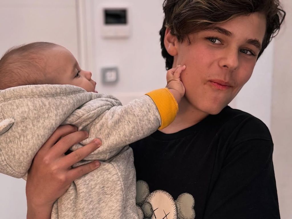 Matías Novoa comparte emocionado el reencuentro familiar con su hijo ...