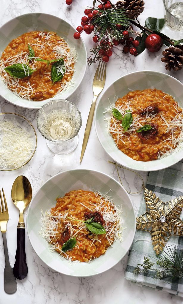 Eliza Arcaya comparte sus recetas de risotto y tarta de manzana
