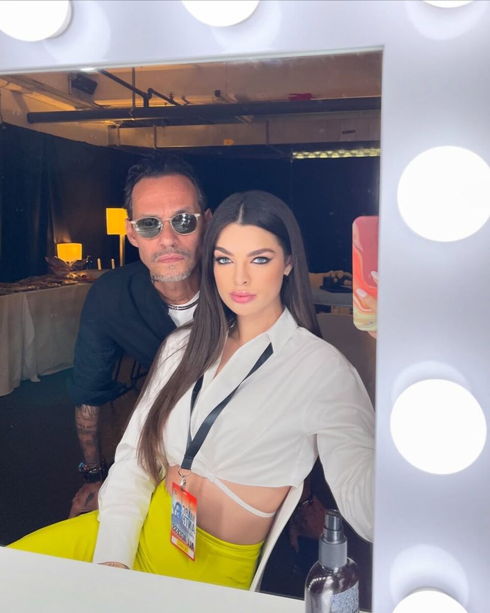 Marc Anthony y su romántica dedicatoria a Nadia Ferreira por su ...
