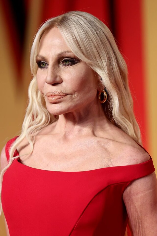 Las imágenes de Donatella Versace de las que todo el mundo habla: así ...