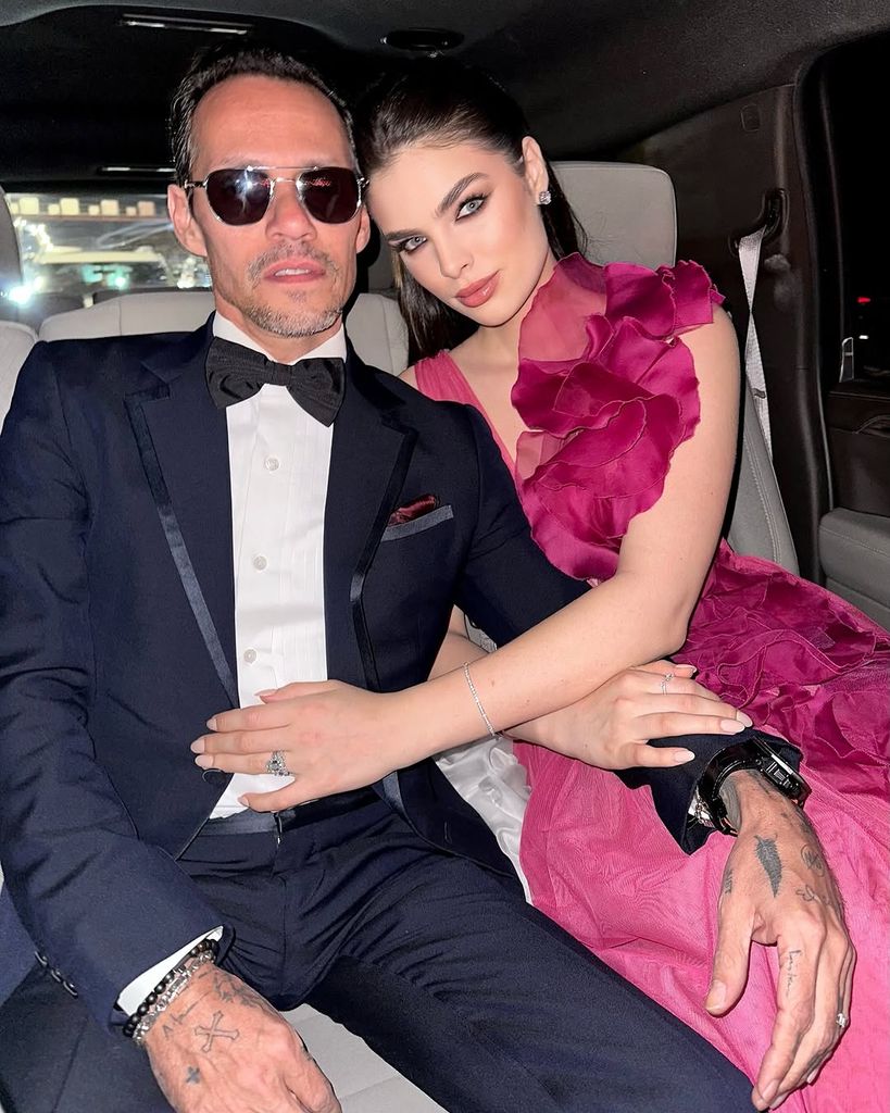 Marc Anthony y su romántica dedicatoria a Nadia Ferreira por su ...