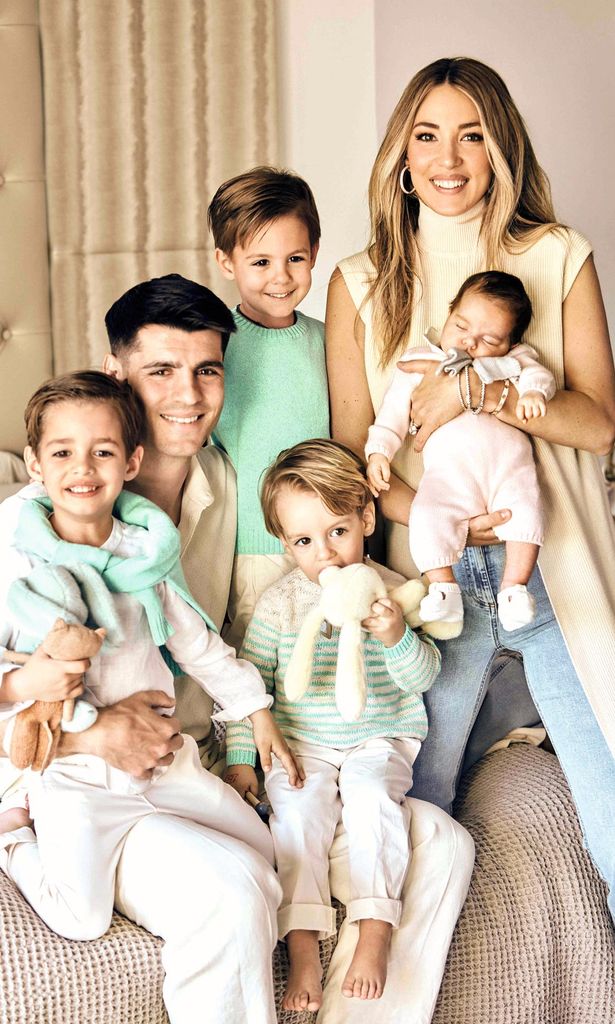 Alice Campello y Álvaro Morata nos presentan a su hija Bella