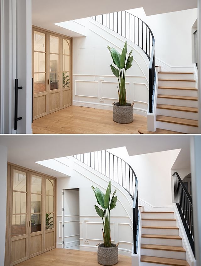 Las puertas más modernas: invisibles o integradas en el tabique