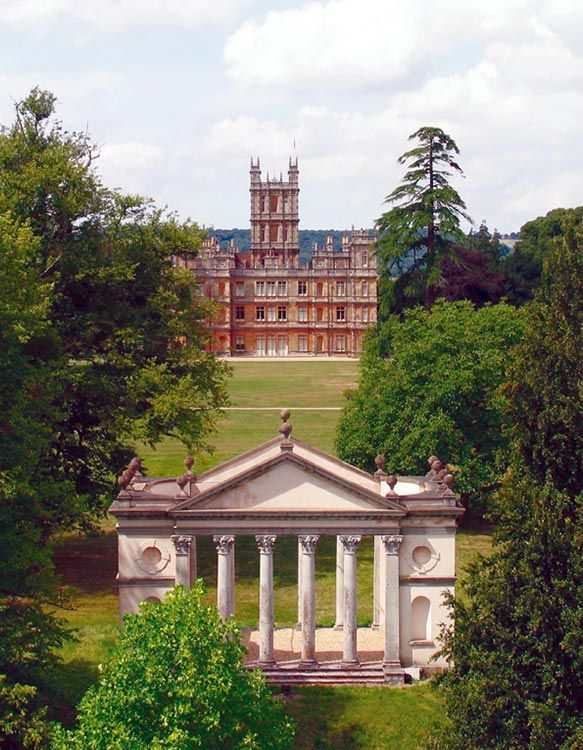 ¿Un té en Downton Abbey? Visitamos el castillo inglés donde se rodó la ...