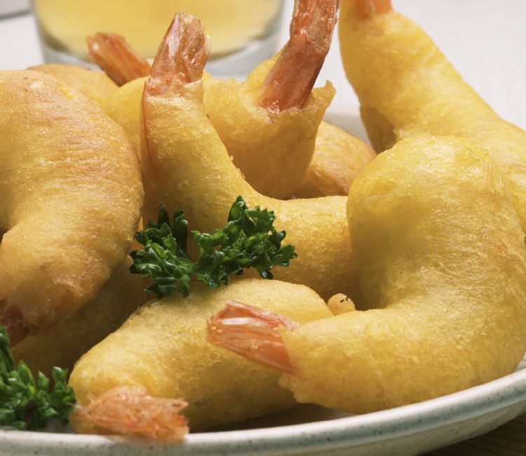 Cómo hacer gambas a la gabardina