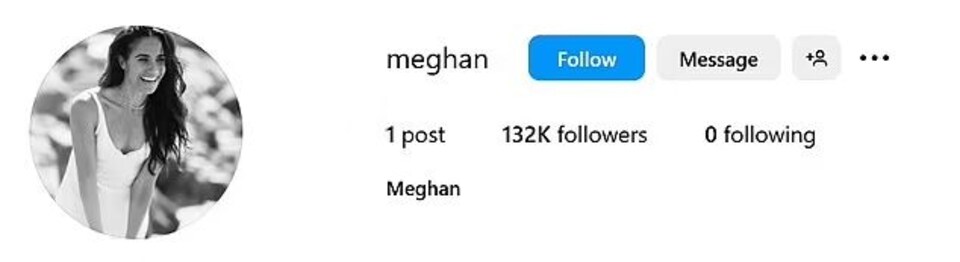 Meghan Markle regresa a Instagram y comparte un video filmado por el ...