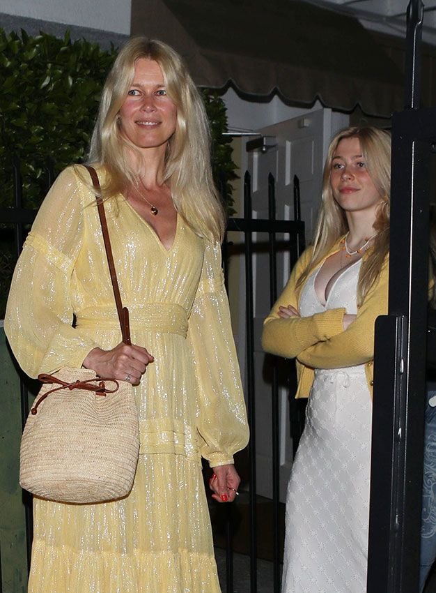 Así son las hijas de Claudia Schiffer, idénticas a ella