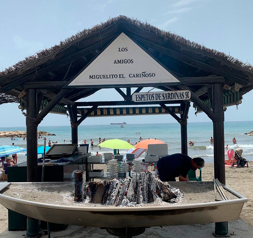Dónde comer los 10 mejores espetos de sardinas en Málaga