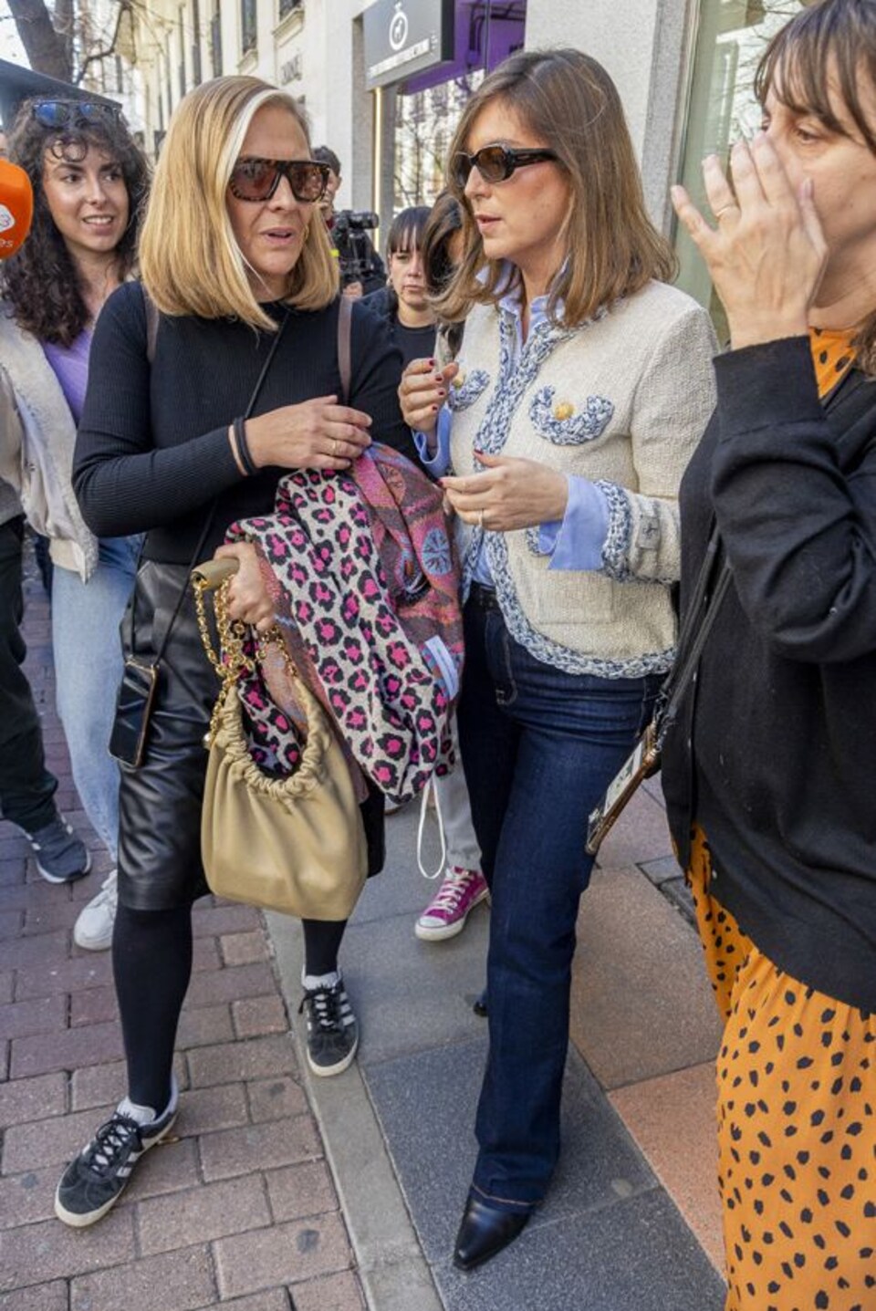 Las imágenes de Chábeli Iglesias en Madrid para el rodaje de su ...