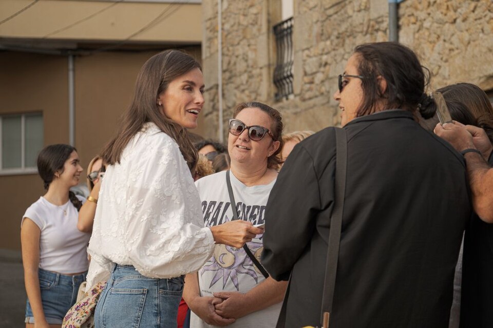 Las imágenes de la princesa Leonor y los Reyes durante su plan familiar ...