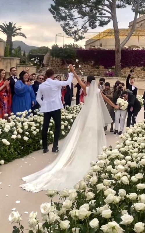 La impresionante boda de Marcos Llorente y Paddy Noarbe en un castillo ...