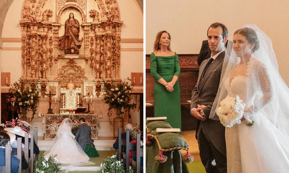 La elegante boda de Carmen Ballesteros Botín y Juan Diego García, en Cantabria