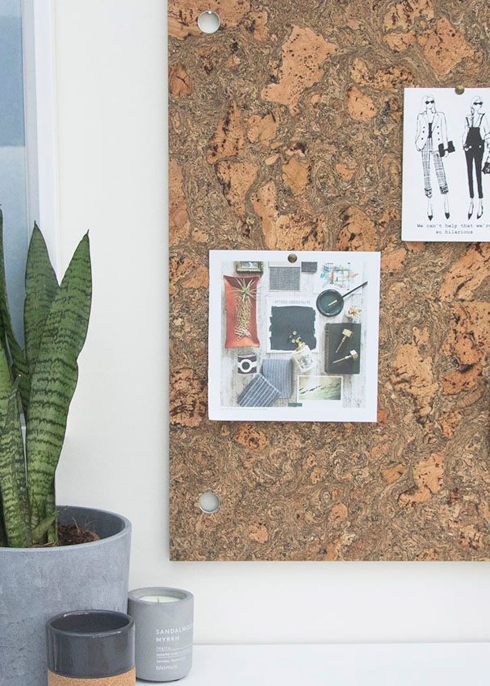 Cómo revestir una pared de corcho