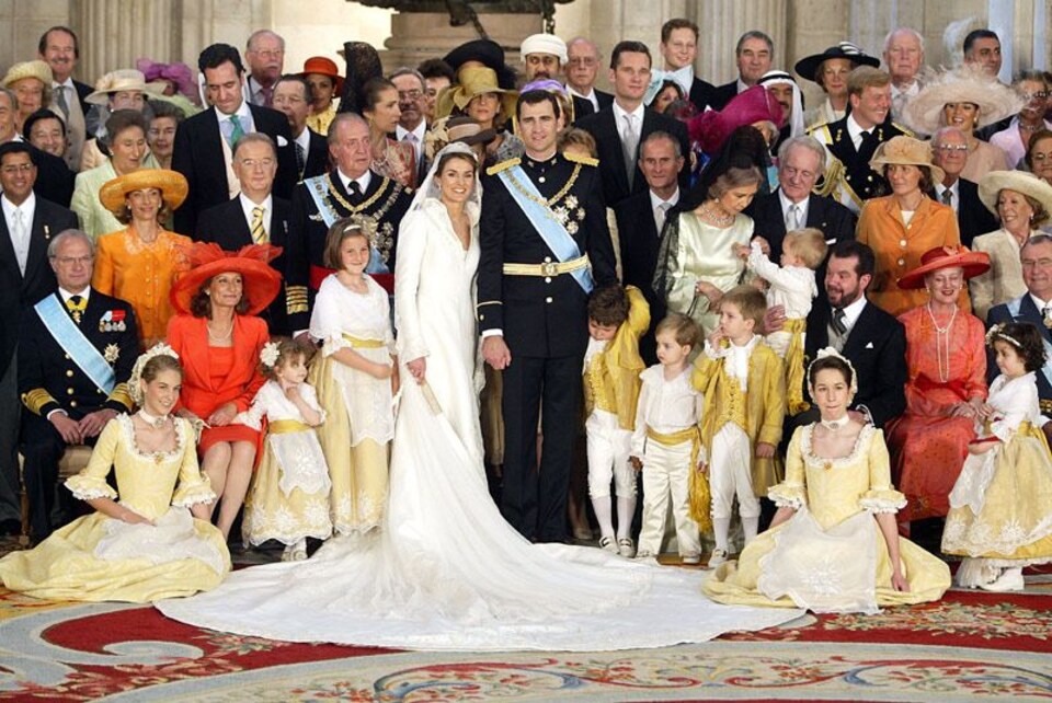 De la boda de Federico y Mary de Dinamarca a la de Felipe y Letizia de ...