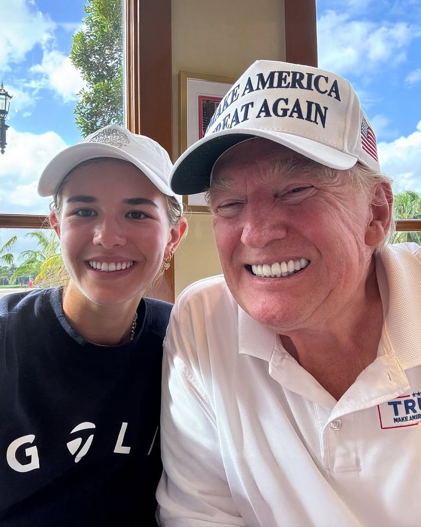 Kai Trump, la nieta adolescente de Donald Trump, lista para la toma de ...