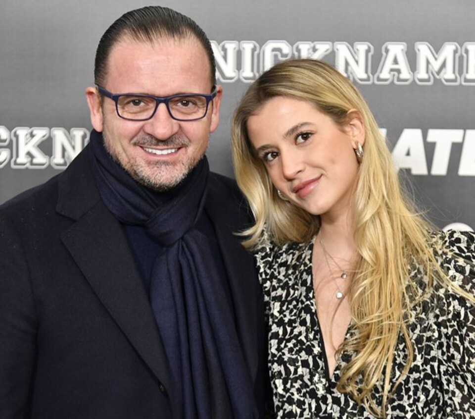 Pedja Mijatovic, un padre orgulloso con su hija Lola