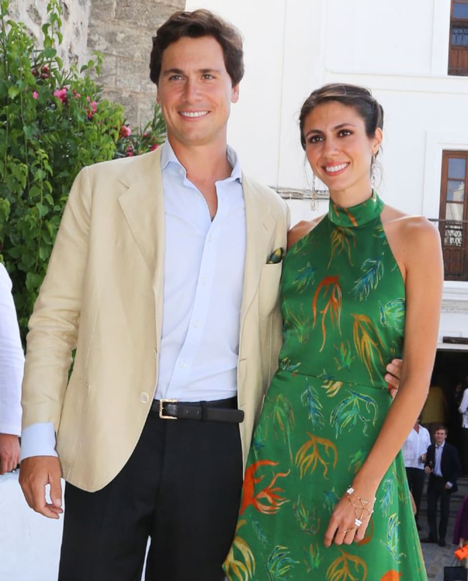 La felicidad de Ana Cristina Portillo al probarse su vestido de novia ...