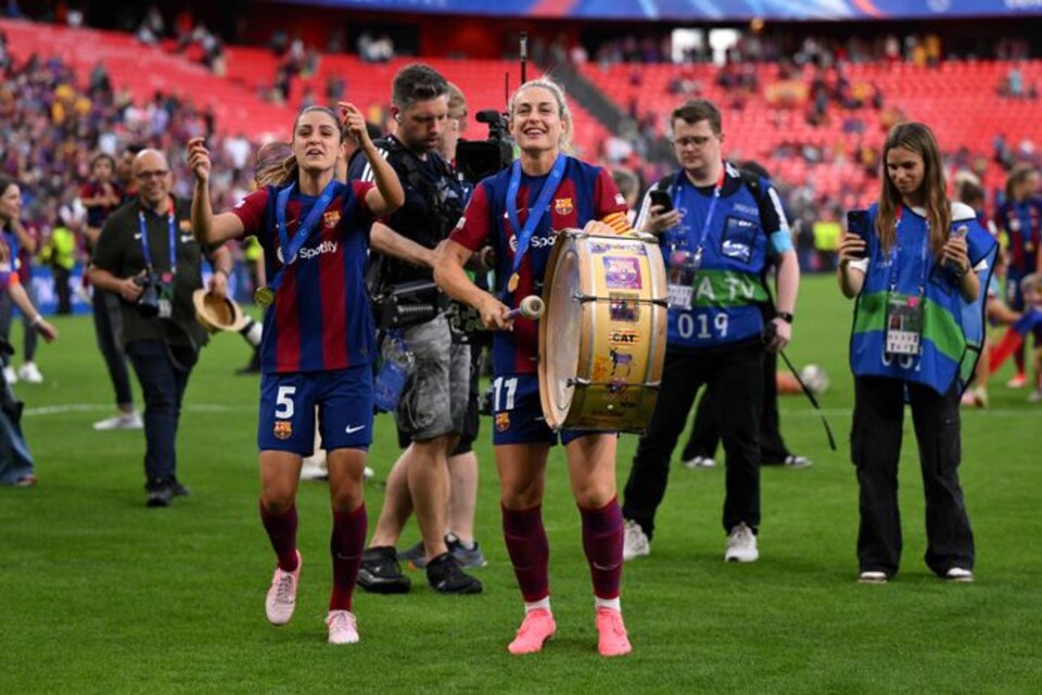 ¡Las chicas del Barça ganan otra Champions! Locura durante la ...