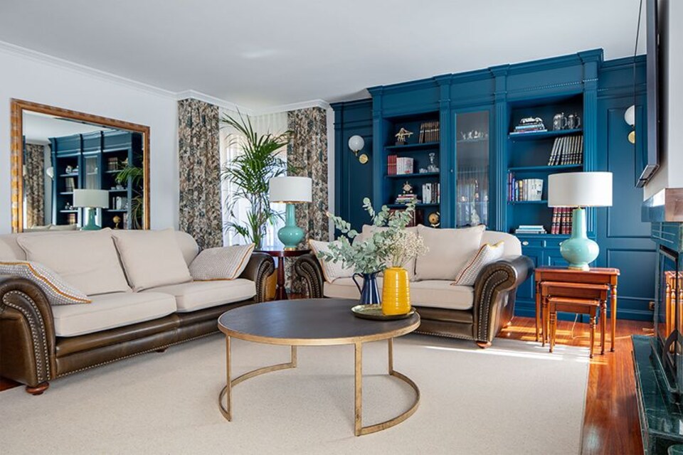 Salones donde el color es protagonista