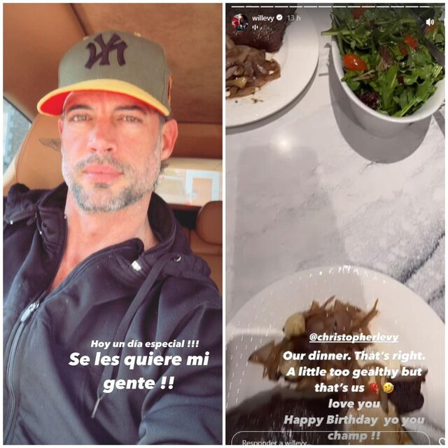 William Levy, Elizabeth Gutiérrez y Kailey celebran a Christopher | ¡HOLA!