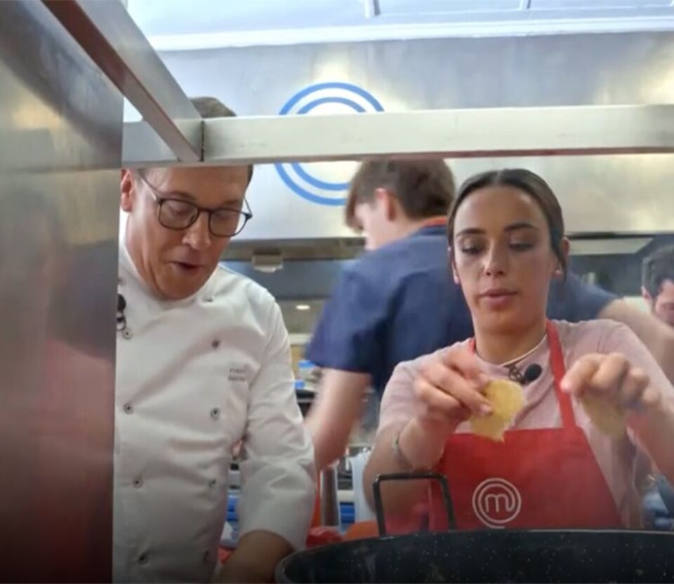El Chef Francis Paniego pierde los papeles con Pilu en Masterchef 11