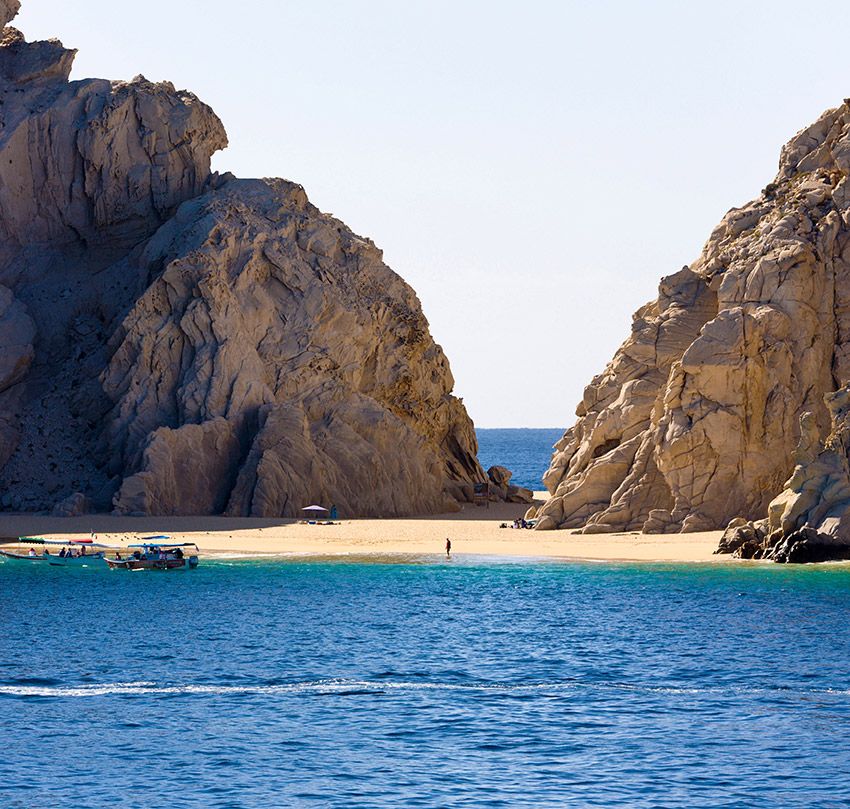 La playa del Amor… y la del Divorcio están en Los Cabos