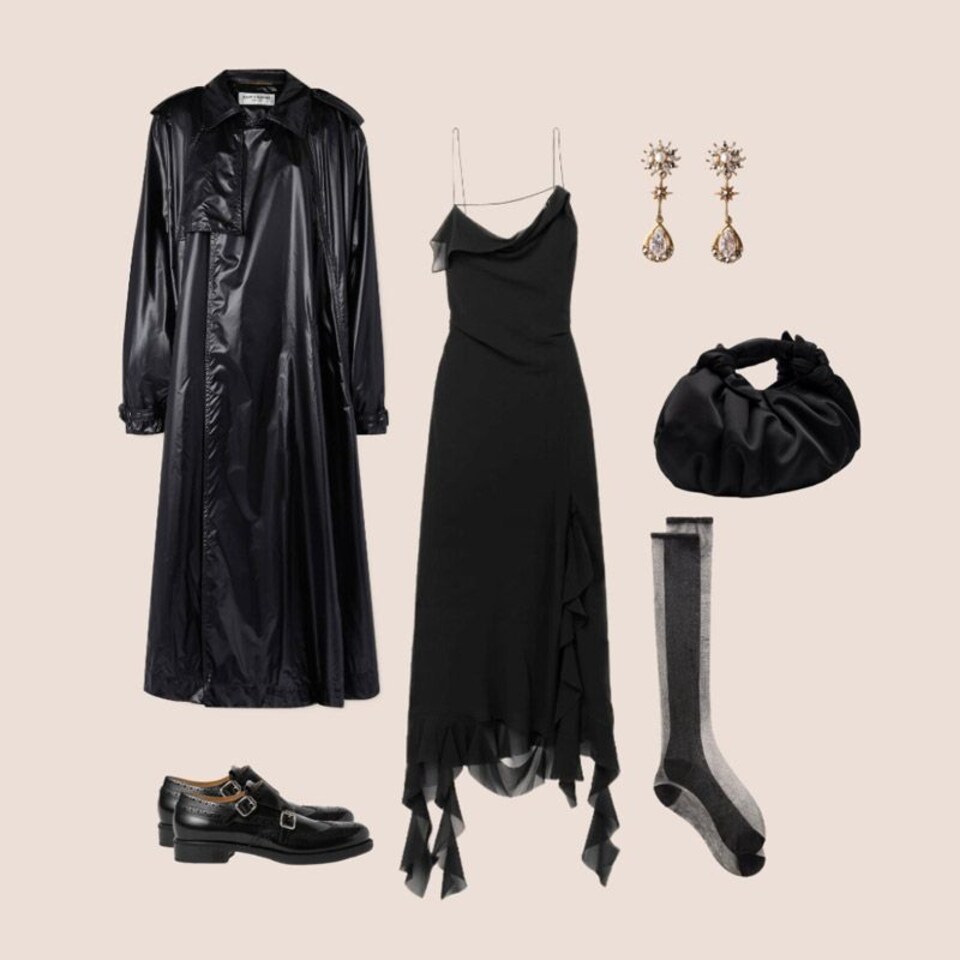 Tres looks que te convencerán para llevar la estética gótica