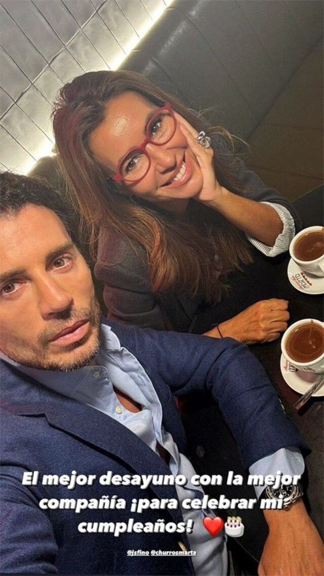 Con Finito de Córdoba y una felicitación muy especial: así ha celebrado Arantxa del Sol su ...