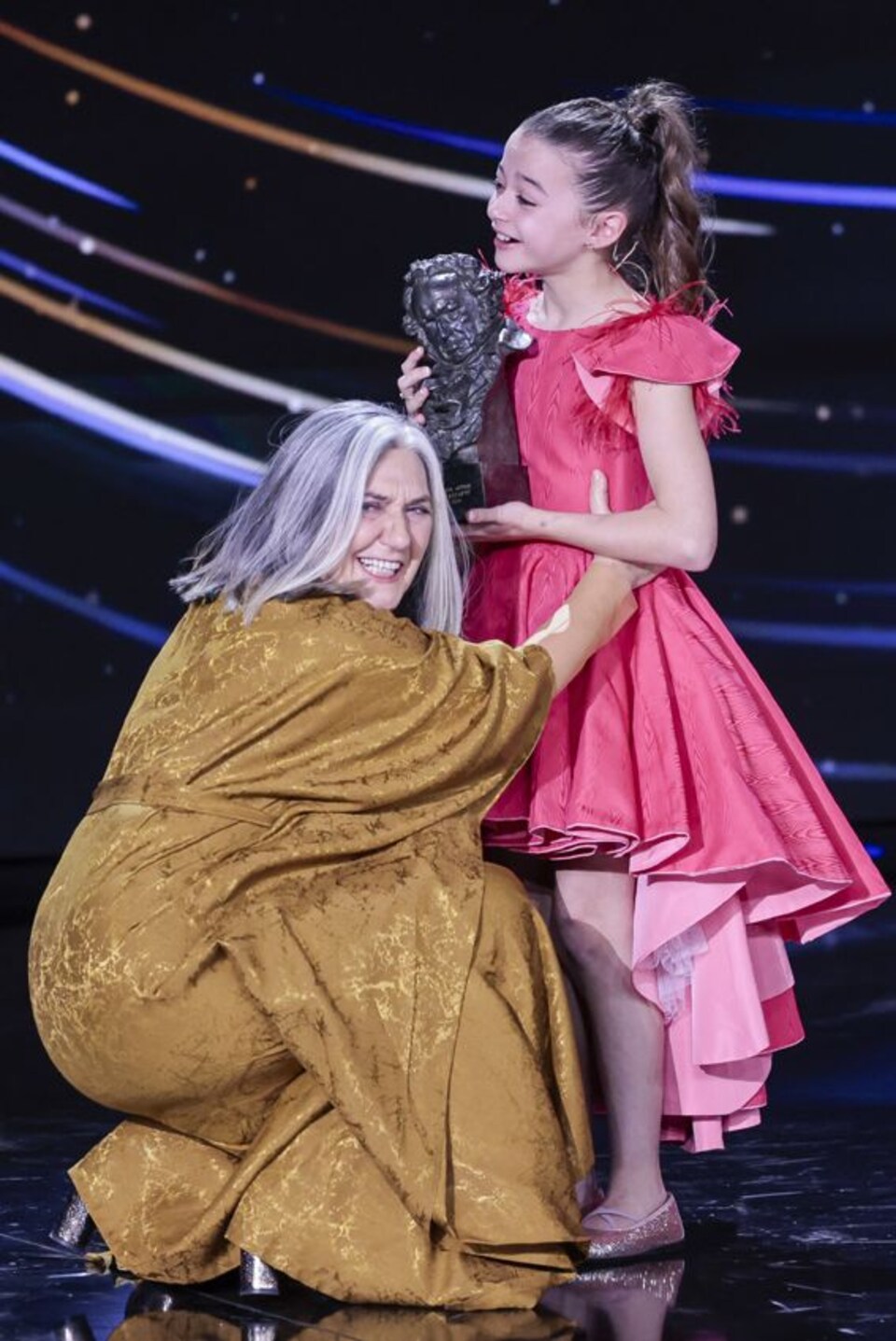 La actriz Sofía Otero, de 10 años, protagoniza la escena más tierna de los Goya