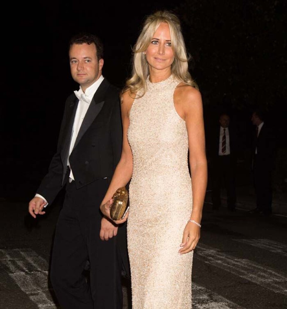 La reina Sofía asiste a la cena de gala con motivo de la boda del ...