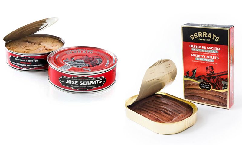 Conservas en latas bonitas