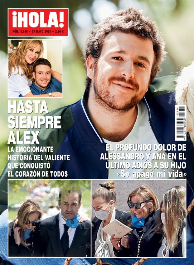 Ana Obregón, con el corazón roto, se define únicamente como 'mamá de Aless'