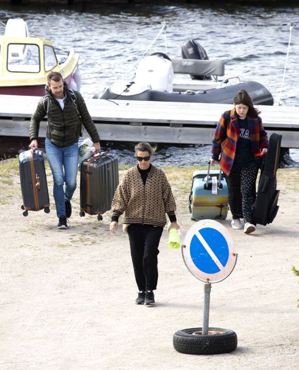 Marta Luisa de Noruega y sus hijas, últimas vacaciones en Bloksberg
