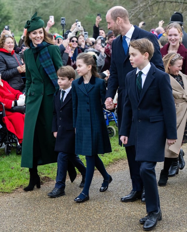 Así fue la escapada secreta de los príncipes de Gales y sus hijos y la familia Middleton a la nieve