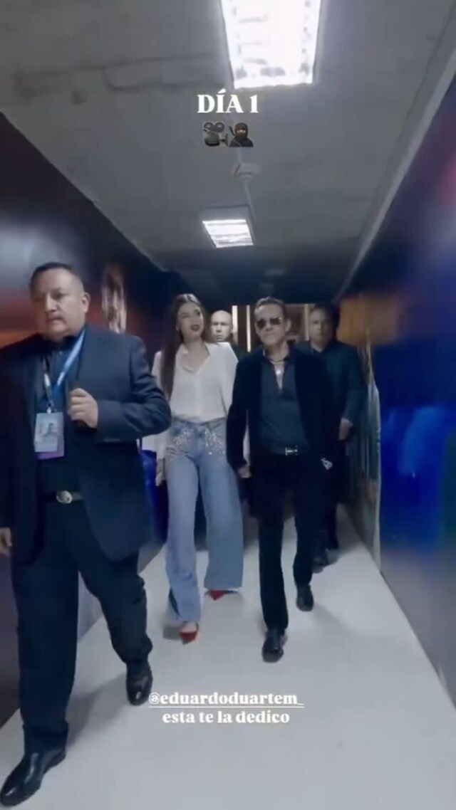 Nadia Ferreira disfruta del show de Marc Anthony desde primera fila en Viña del Mar | ¡HOLA!