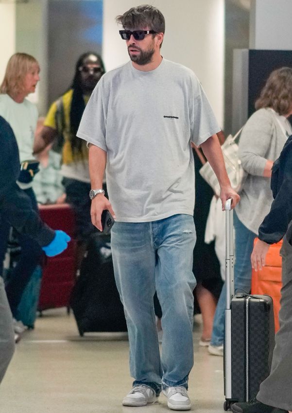 Piqué llega a Miami para visitar a sus hijos por primera vez desde la ...