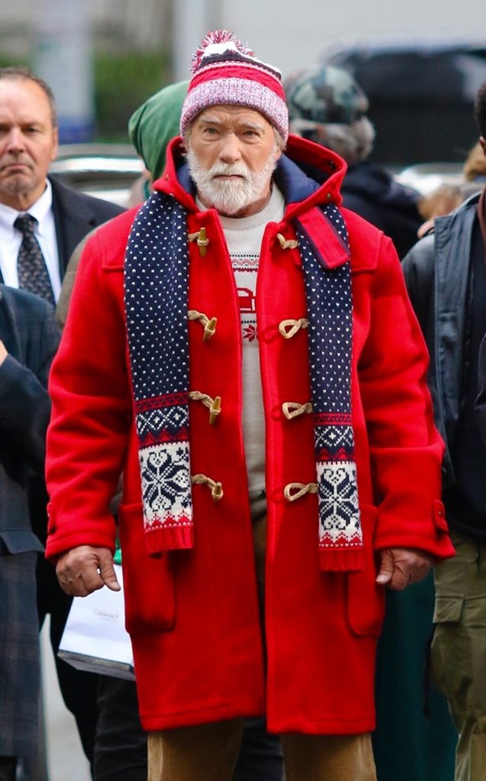 De Terminator a Santa Claus: así luce Arnold Schwarzenegger para su ...