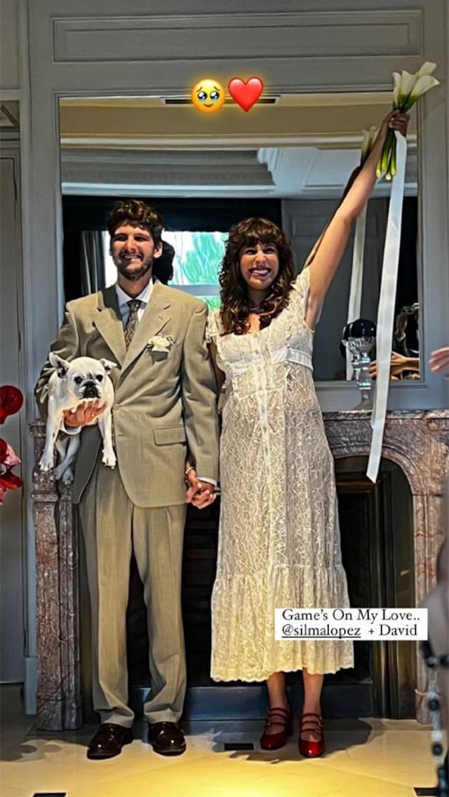 La actriz Silma López posa radiante en la recta final de su embarazo