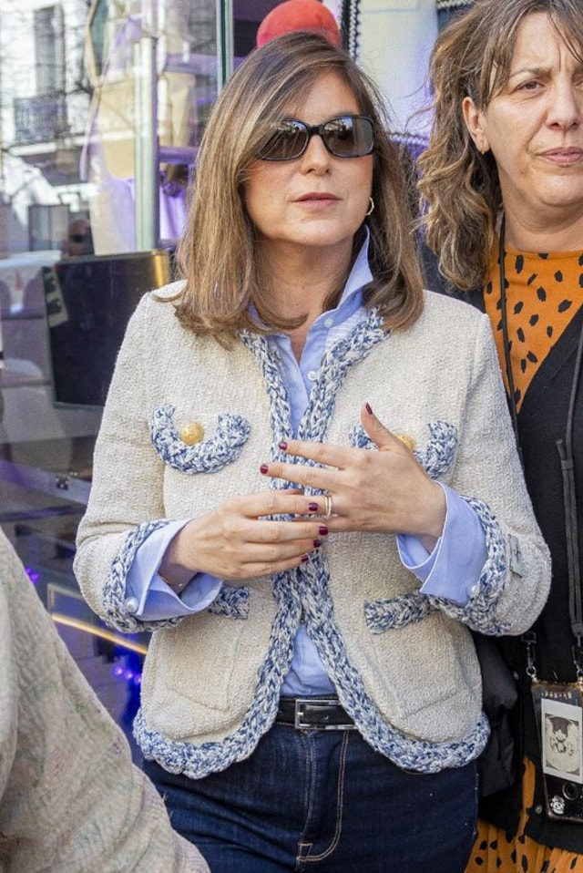 Las imágenes de Chábeli Iglesias en Madrid para el rodaje de su ...