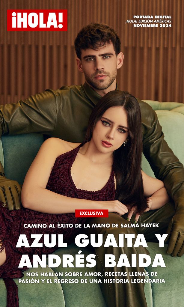 Azul Guaita y Andrés Baida: camino al éxito de la mano de Salma Hayek ...