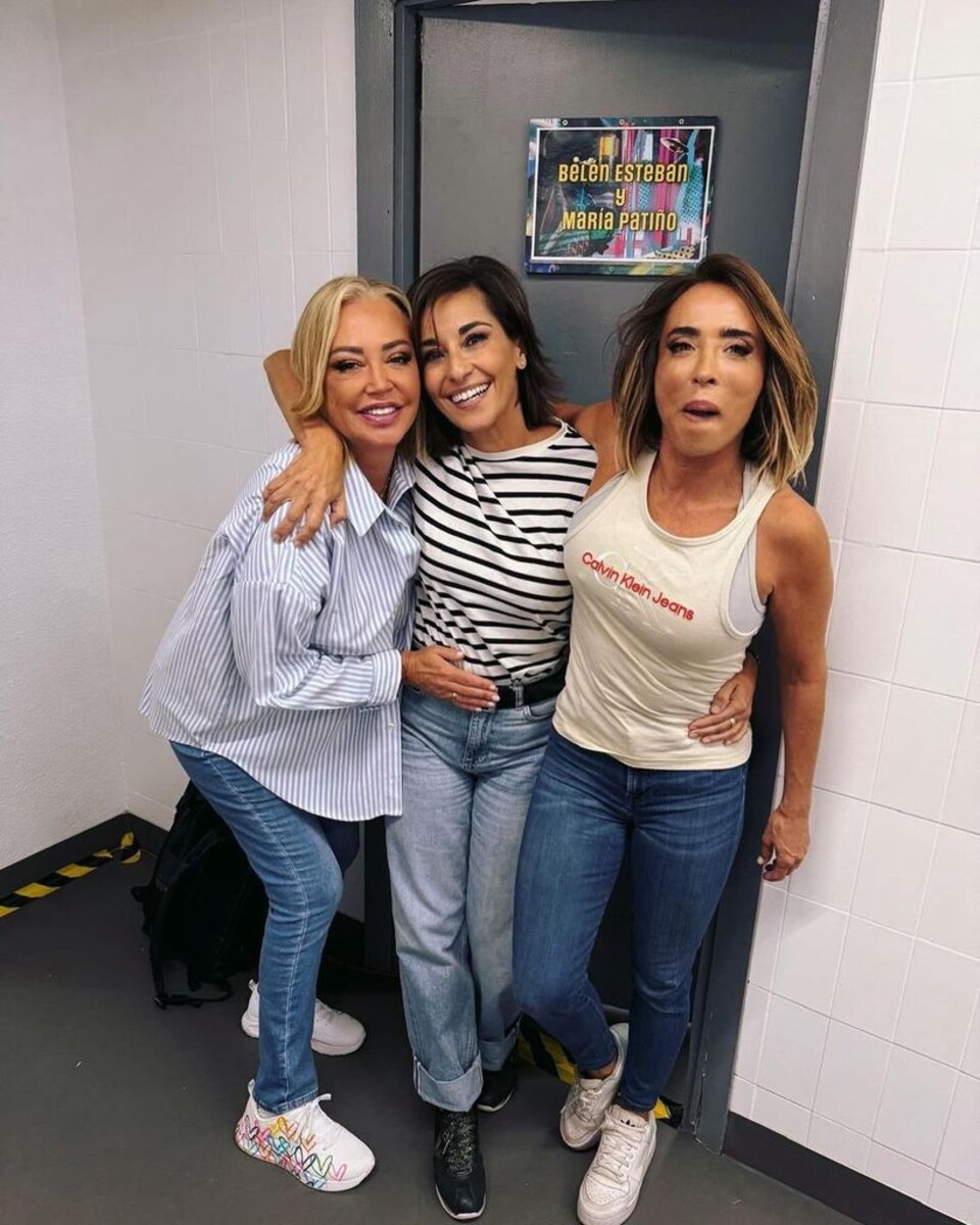 Todo lo que no se vio de la entrevista de Belén Esteban y María Patiño en 'La Revuelta'